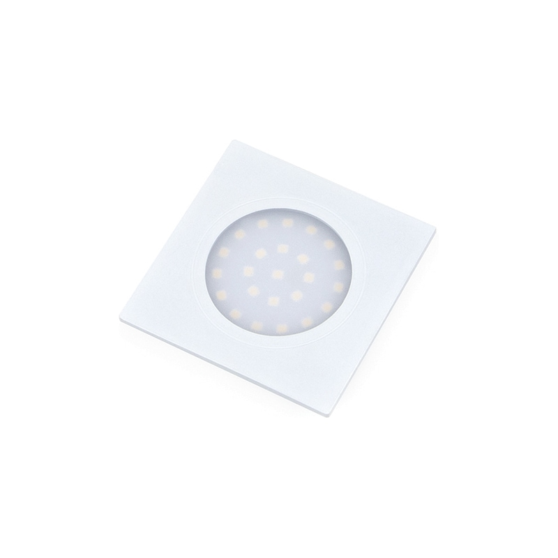 Buy LED recessed light square with sensor Emuca online
