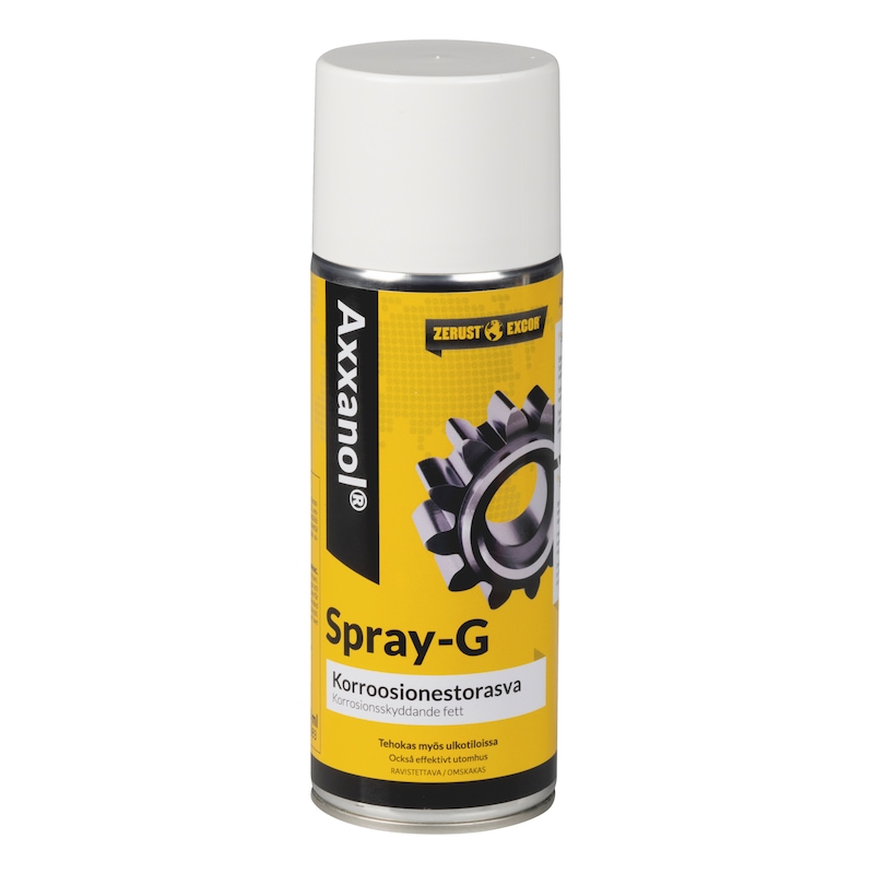 Korroosionestoöljy Axxanol Spray-G eShopista