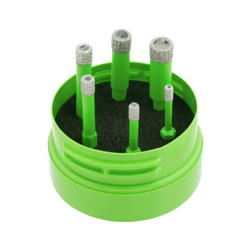 Diamantbohrer diadrill Keramik 6-kant Set 6-teilig online kaufen | RECA ...