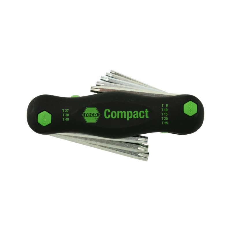 COMPACT L-shaped TX key set, 8 pieces buy product online | RECA Online-Shop