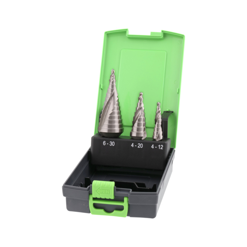 HSS stepped drill bit set buy product online | RECA Online-Shop