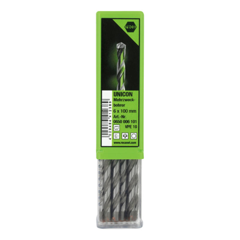 UNICON multi-purpose drill bit, round shaft, big pack | RECA Online-Shop