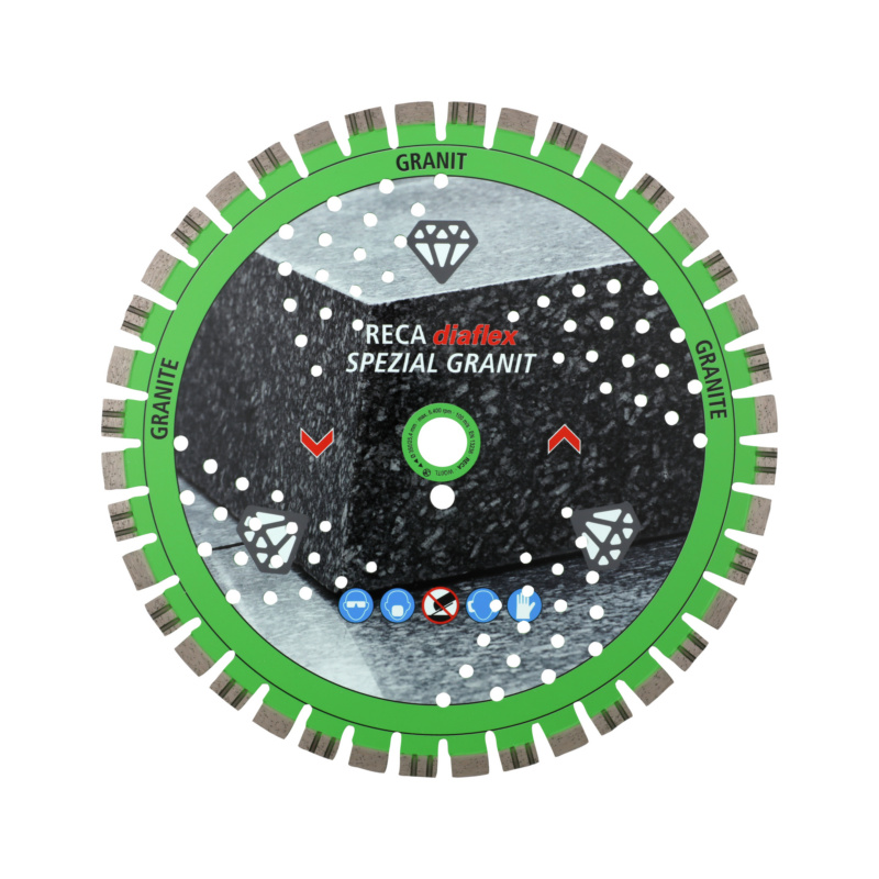Buy diaflex SPECIAL granite diamond cutting disc for dry cutting 350 ...