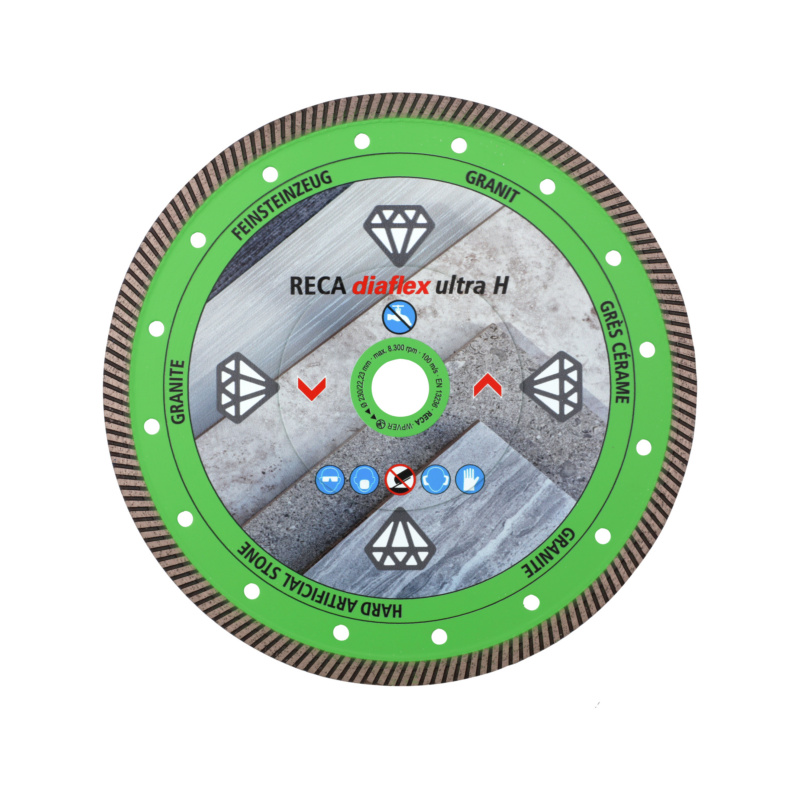diaflex PREMIUM diamond cutting disc for hard materials ULTRA H 115-350 ...