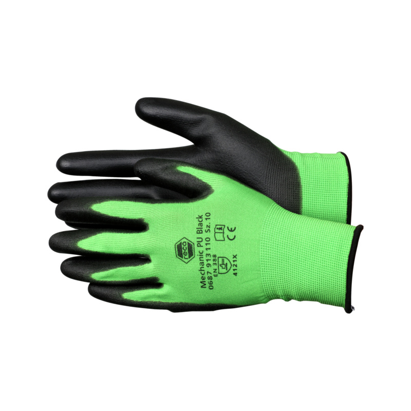 Mechanic PU black assembly glove buy product online