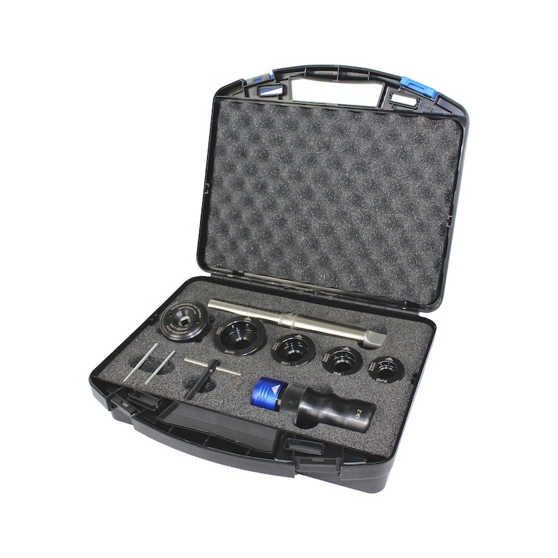 Holder set, size 2, MK2 with quick-change system for dies and screw taps