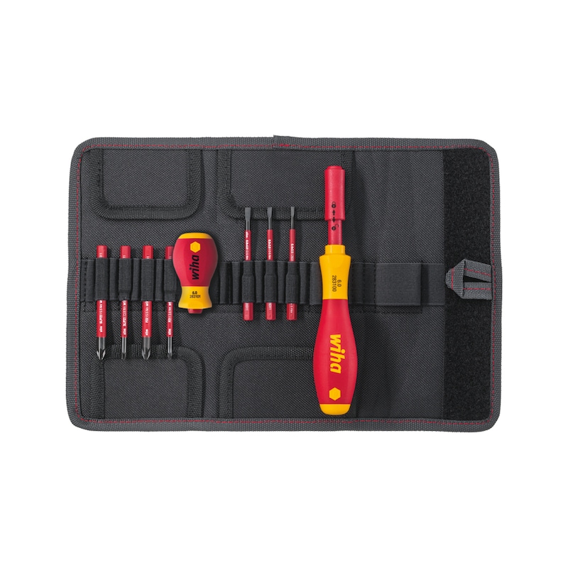 WIHA Sets de destornilladores SlimVario VDE con sistema de puntas ...