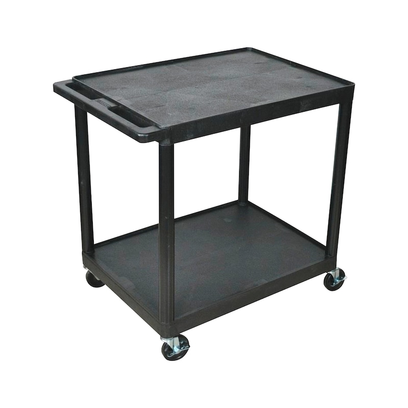 Lightweight table trolley made of plastic | HAHN+KOLB