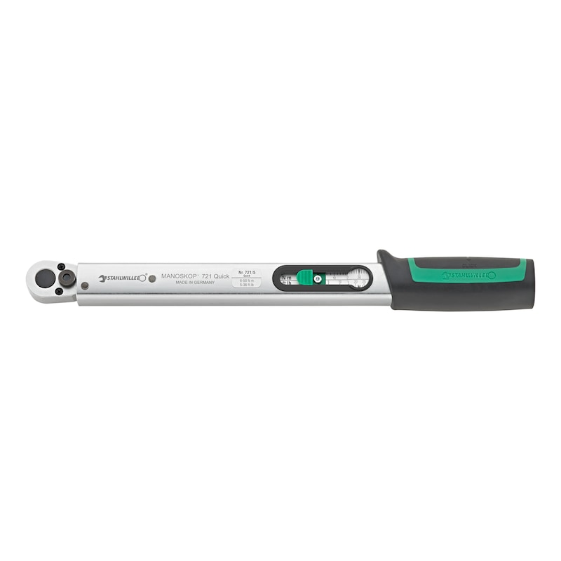 STAHLWILLE Torque wrench with reversible ratchet, adjustable from eShop