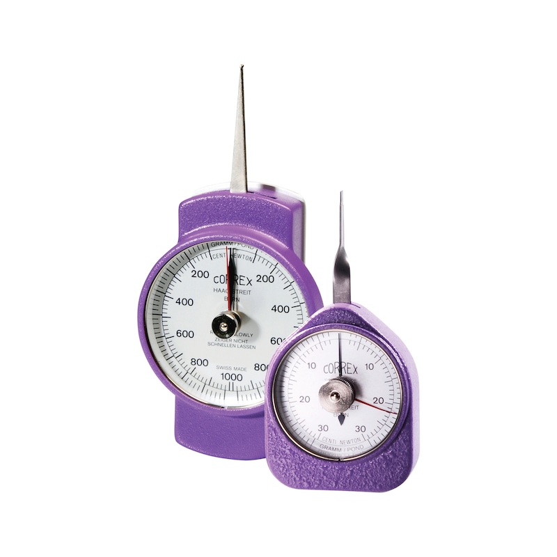 CORREX Balanza de resorte, sensor plano, rango med. 15-150