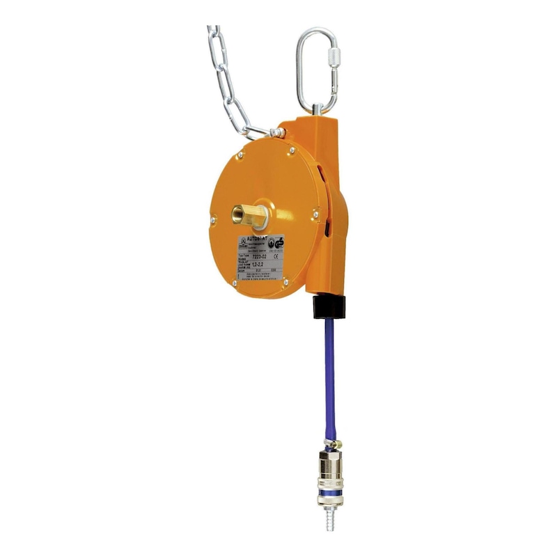 AUTOSTAT Balancer met verlengde persluchtslang, draagvermogen 0,4-3,0 ...