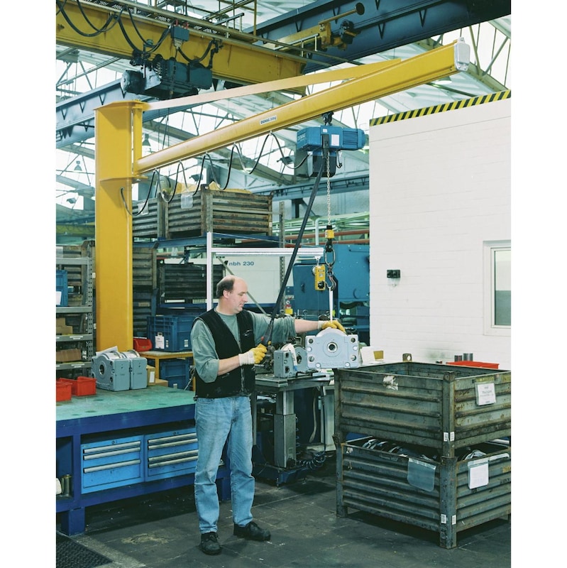 DEMAG Säulenschwenkkran 1000 kgx4 m JC-P-300-KBK-BR-M-1000-4000 DC-Com ...
