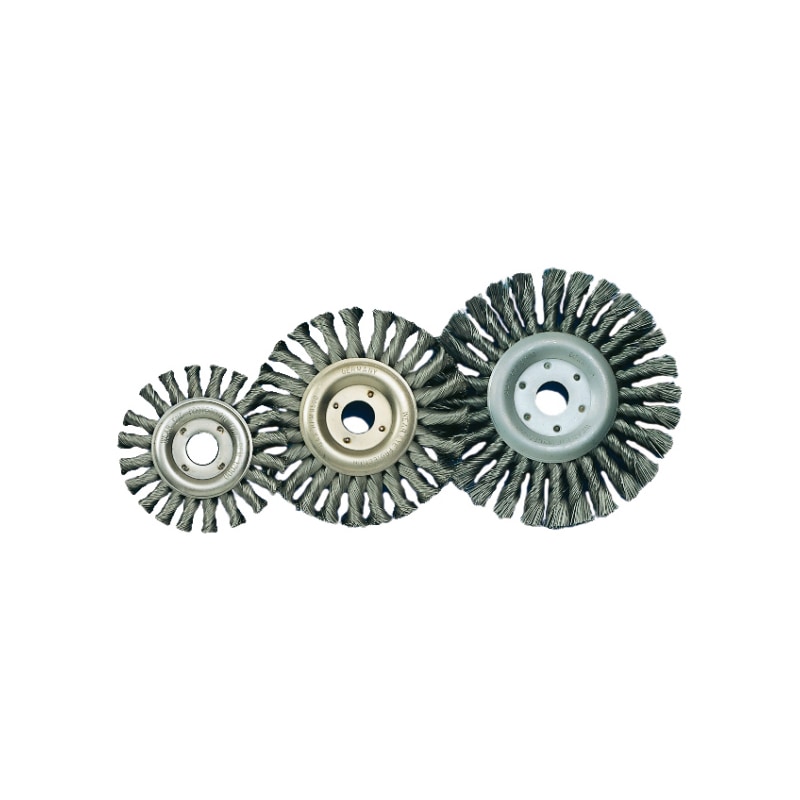 Cylinder wire brushes with wire braided anti-clockwise from eShop