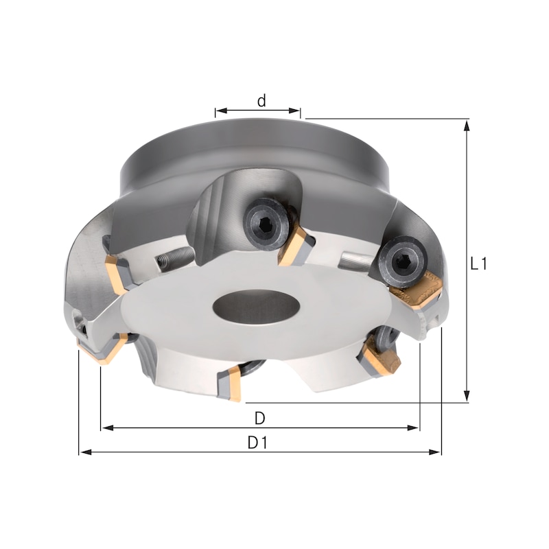 ATORN Face milling cutters, 45° from eShop