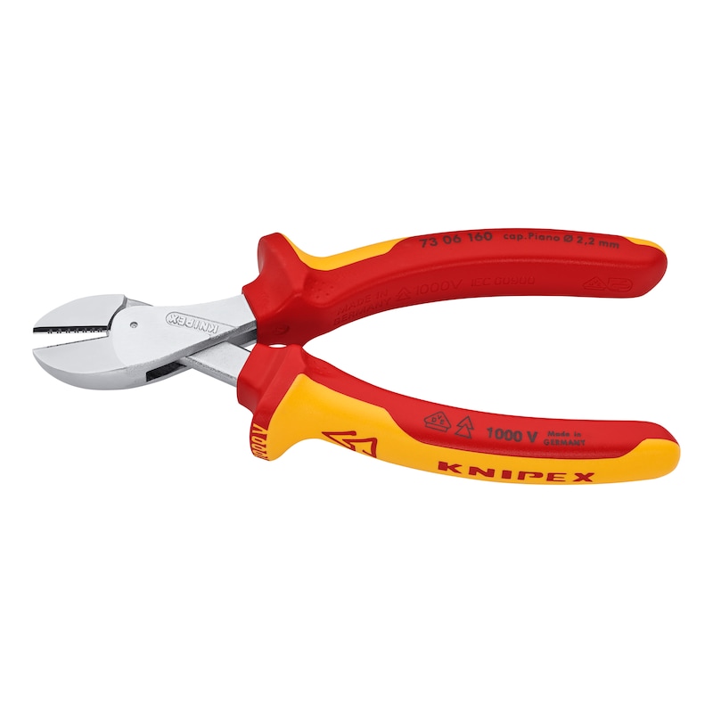 KNIPEX Alicates de corte compactos X-Cut con aislamiento de VDE ...