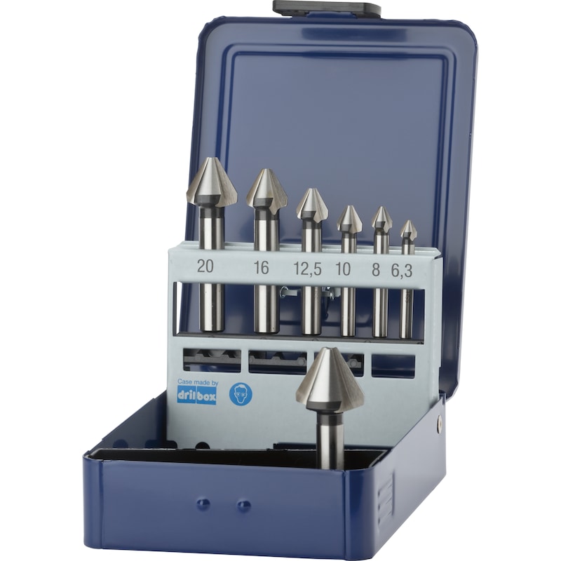 ORION Conical countersink set, 60°, HSS, triple cutter from eShop