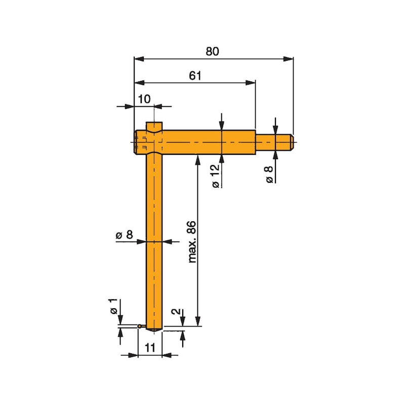 TESA TECHNOLOGY Adjustable depth gauge from eShop
