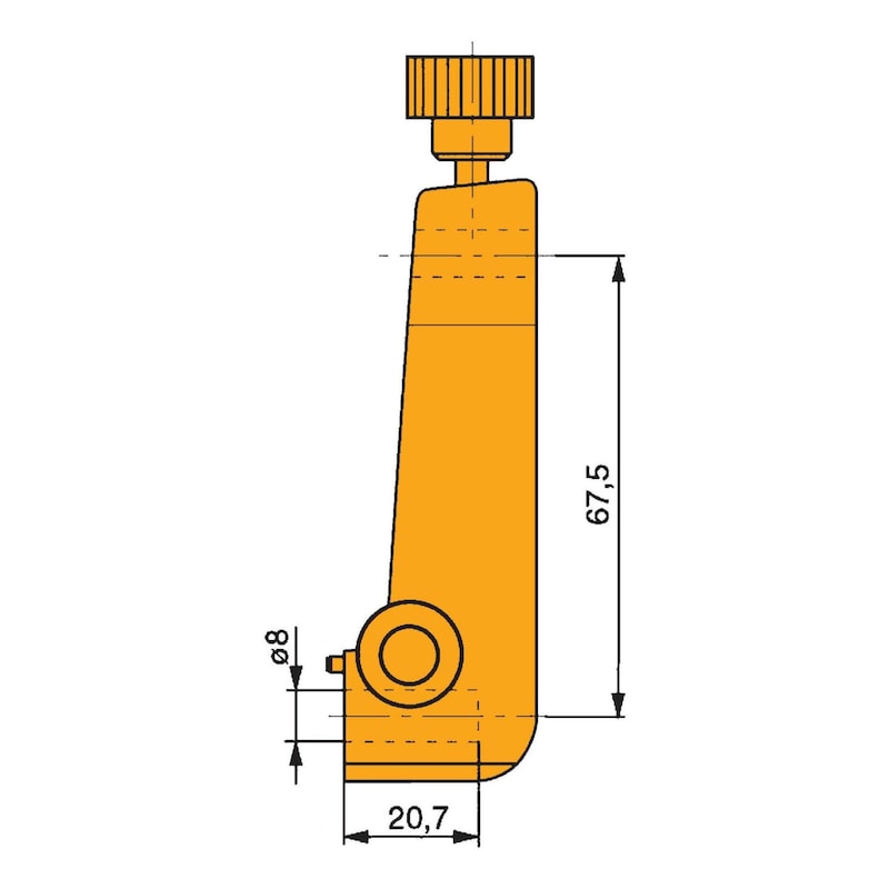 TESA TECHNOLOGY Gauge slide carrier from eShop