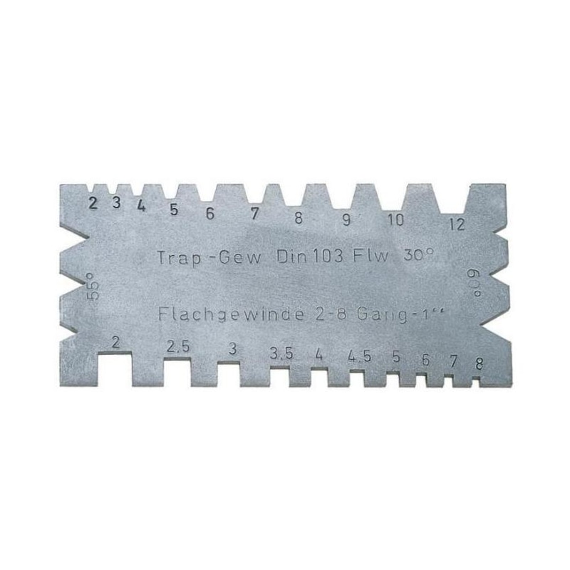 ORION Thread cutting gauge for flat threads and trapezoidal threads ...