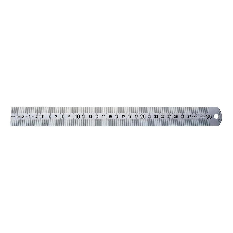 Buy ORION Rigid steel scale, 1 mm at top/bottom, highly anti-glare ...