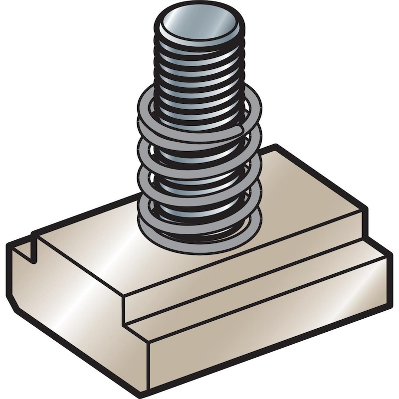 Sliding blocks/fixed T-nuts from eShop