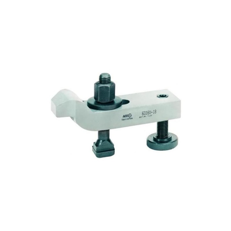 Offset clamp, with adjustable support screw, complete from eShop