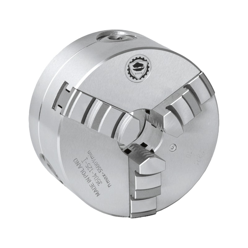 Buy BISON 3-jaw lathe chuck, spiral ring chuck