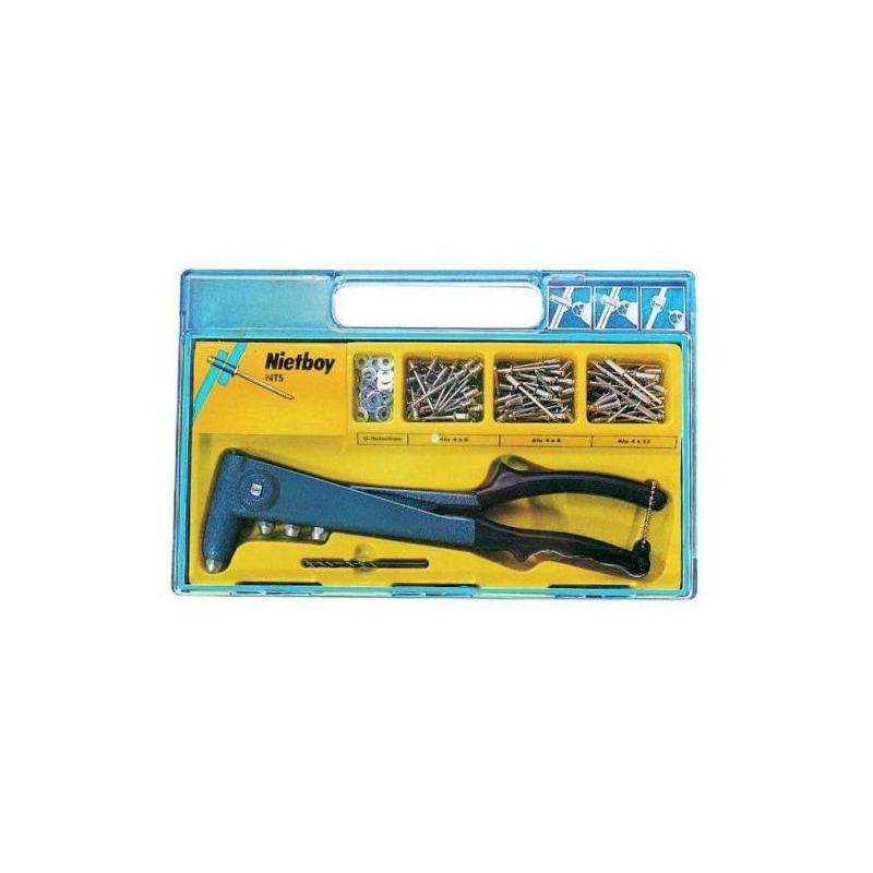 Buy GESIPA Assorted rivets with hand-held riveting pliers NTS
