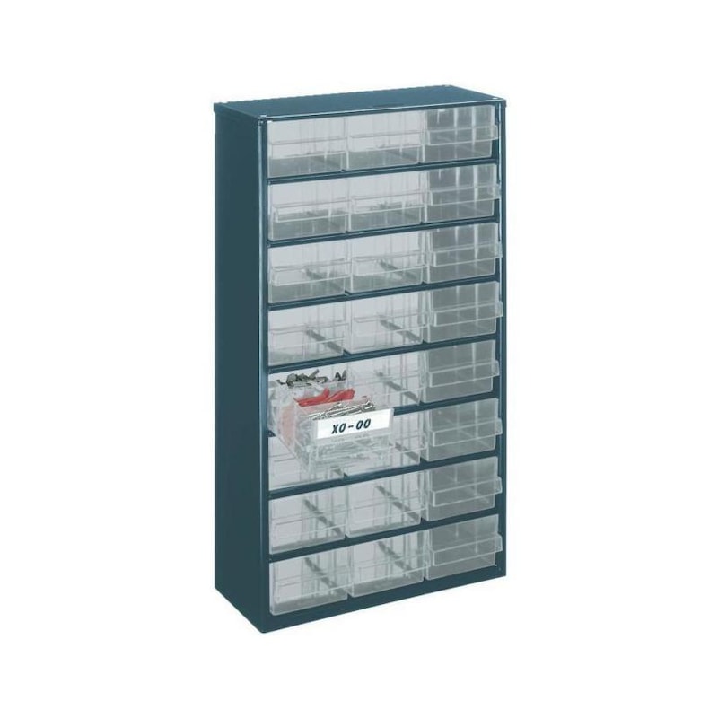 RAACO drawer unit H x W x D 555 x 307 x 150 mm with 24 drawers type C