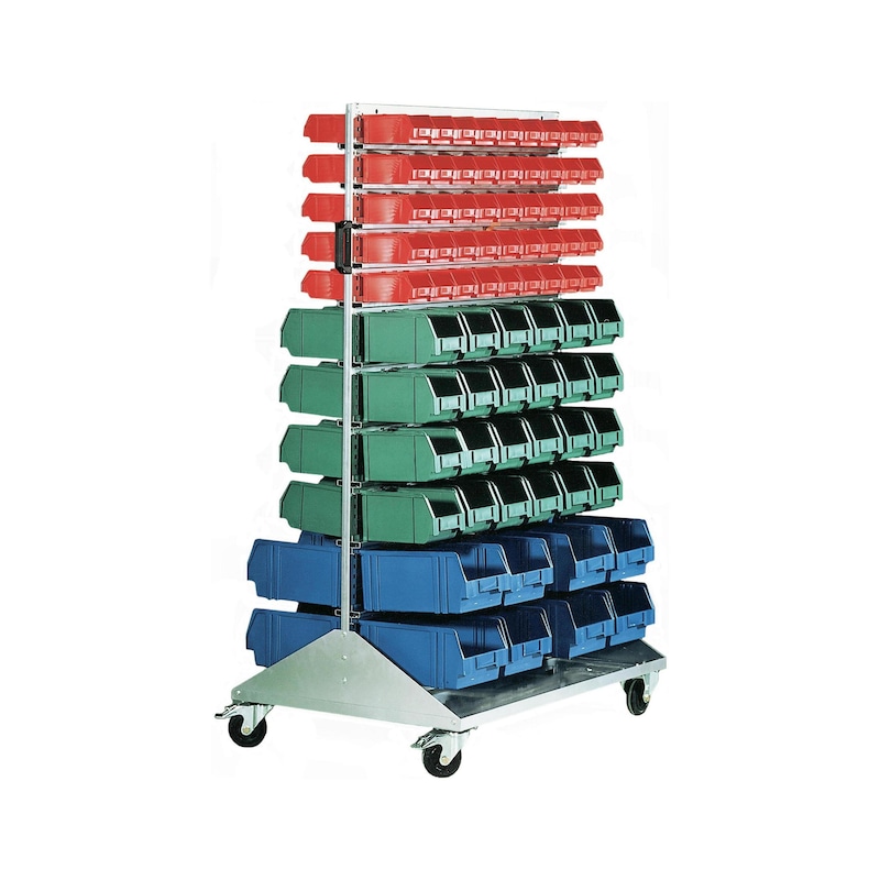 HK vagonet cu role model 3 cu cutii de depozitare cu vizualizare