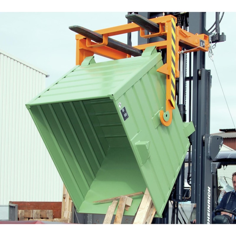 BAUER forklift beam type BST 70 for stack tipper type BSK 70