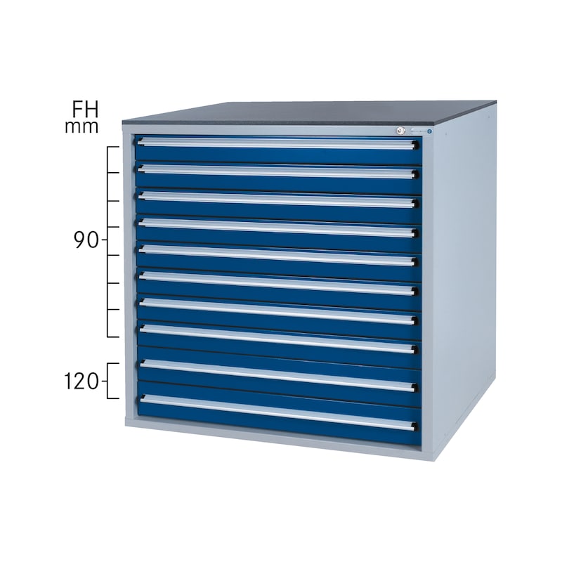 Buy HK Drawer cabinet system 800 B with 10 drawers