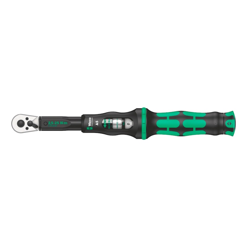 Buy WERA Click-Torque torque wrench with reversible ratchet, adjustable