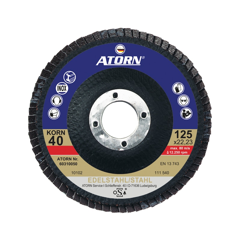 Buy ATORN Flap disc - high-quality universal disc for stainless steel ...
