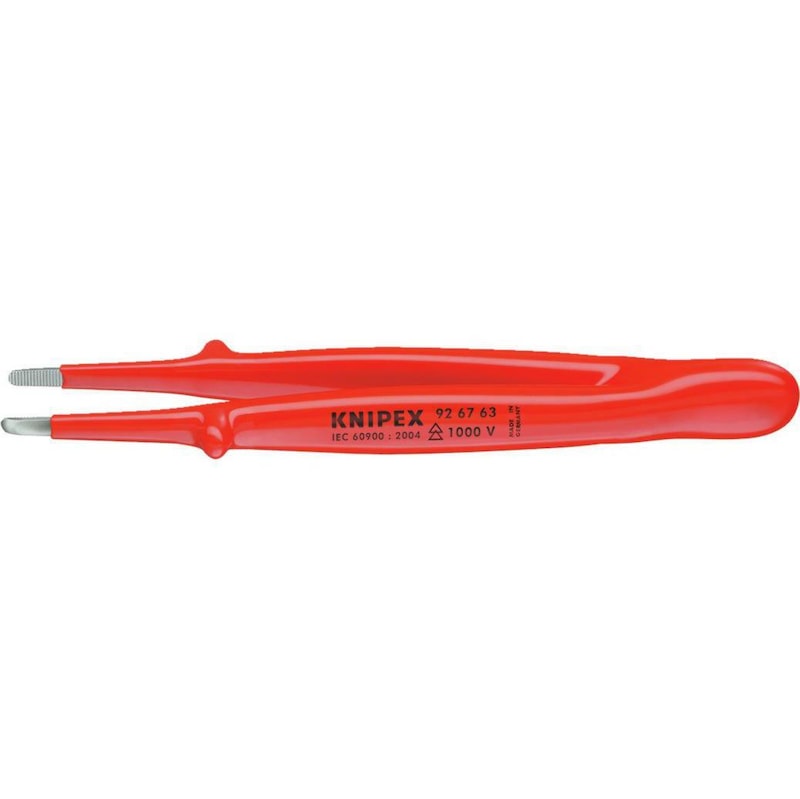 KNIPEX Präzisions-Pinzette gerade, runde Spitzen, 145 mm online kaufen