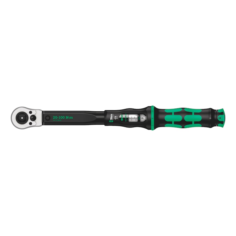 Buy WERA Click-Torque torque wrench with reversible ratchet, adjustable