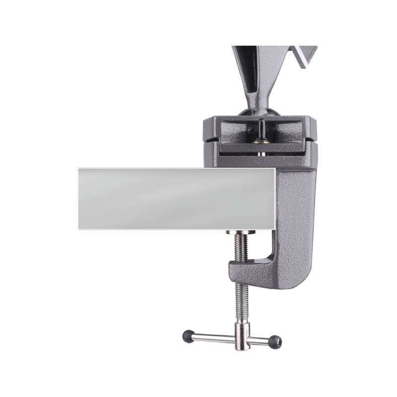 BERNSTEIN technician's vice, 50 mm for clamping with ball joint