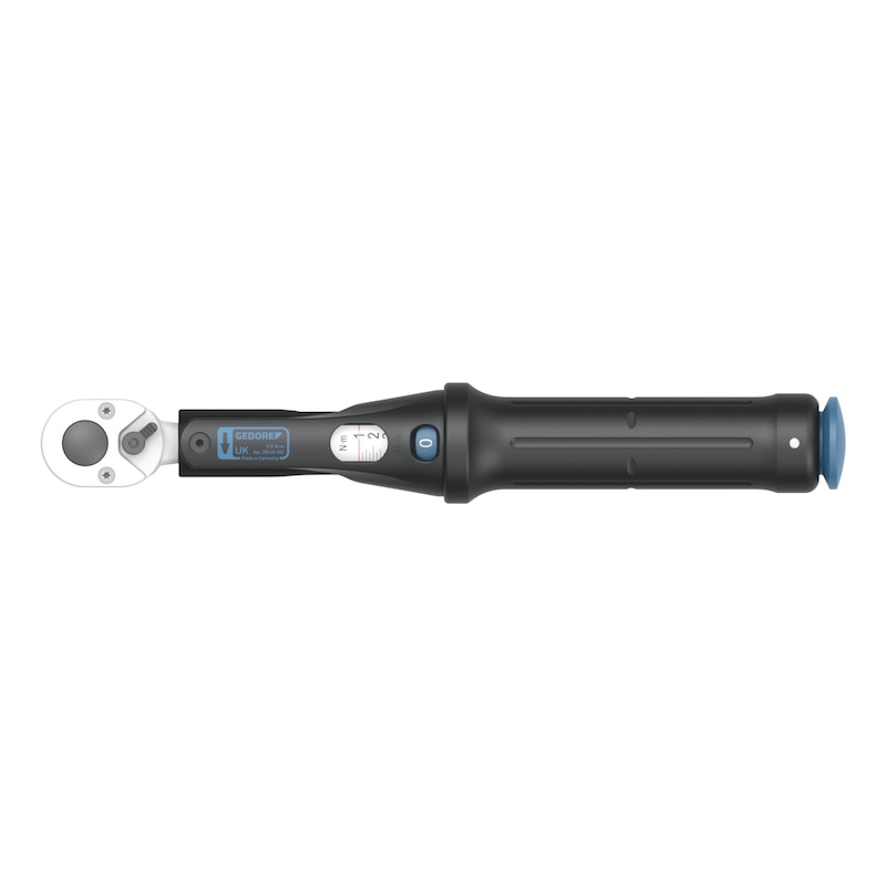 Buy GEDORE TORCOFLEX UK torque wrench with reversible ratchet, adjustable