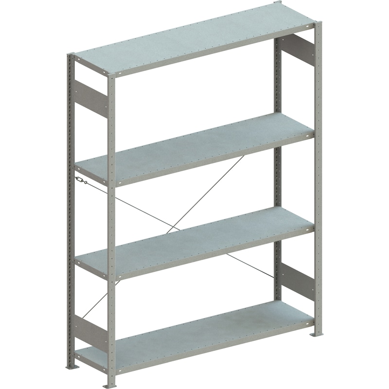 Buy META Shelf boltless rack, single-row