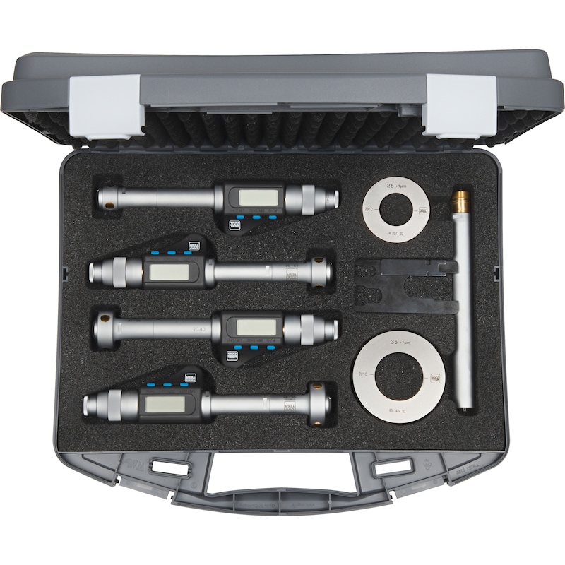 TESA TECHNOLOGY IMICRO IP54 electronic 3-point inside micrometer set ...