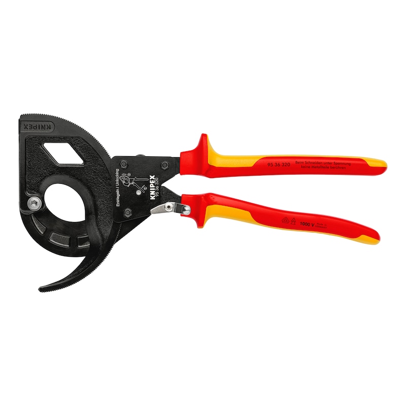 Buy KNIPEX VDE ratchet cable cutters