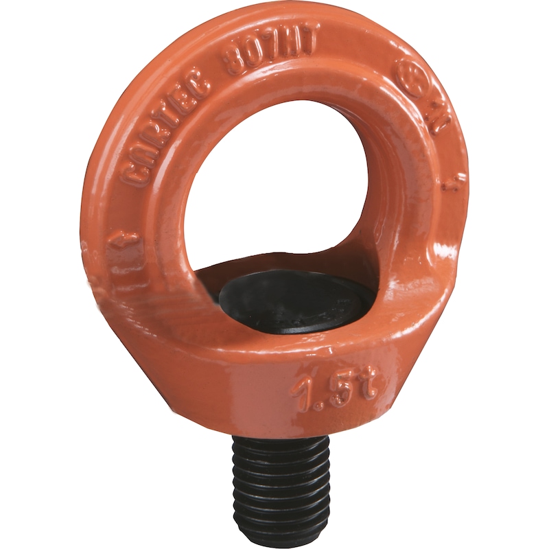 CARTEC ring bolt M42x64 9 t without wrench 360° rotating DGUV-certified