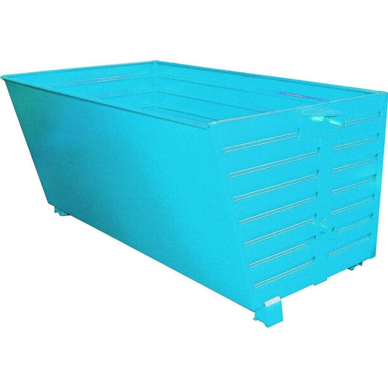 BAUER SÜDLOHN Tilting container 2.00 m³ LxWxH 1200x2000x1000 mm RAL ...