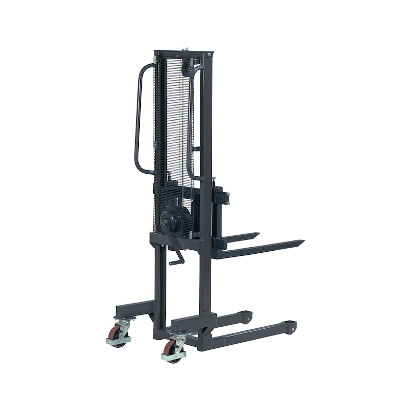 Hand winch stacker 6851 load capacity 250 kg L: 1,350 mm/W: 725 mm/H ...
