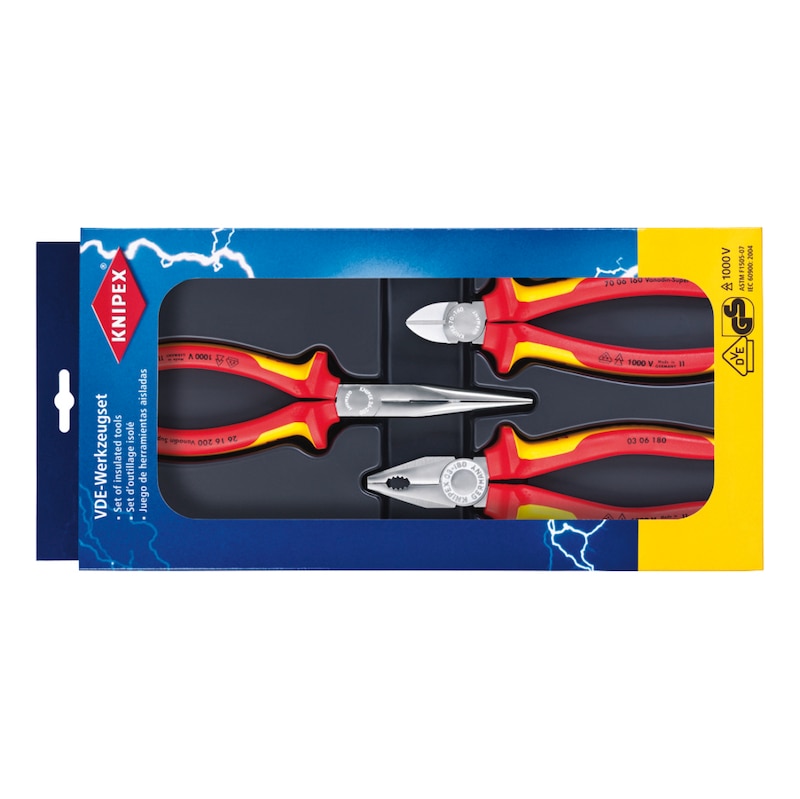 KNIPEX VDE - Zangen-Satz 3-teilig online kaufen