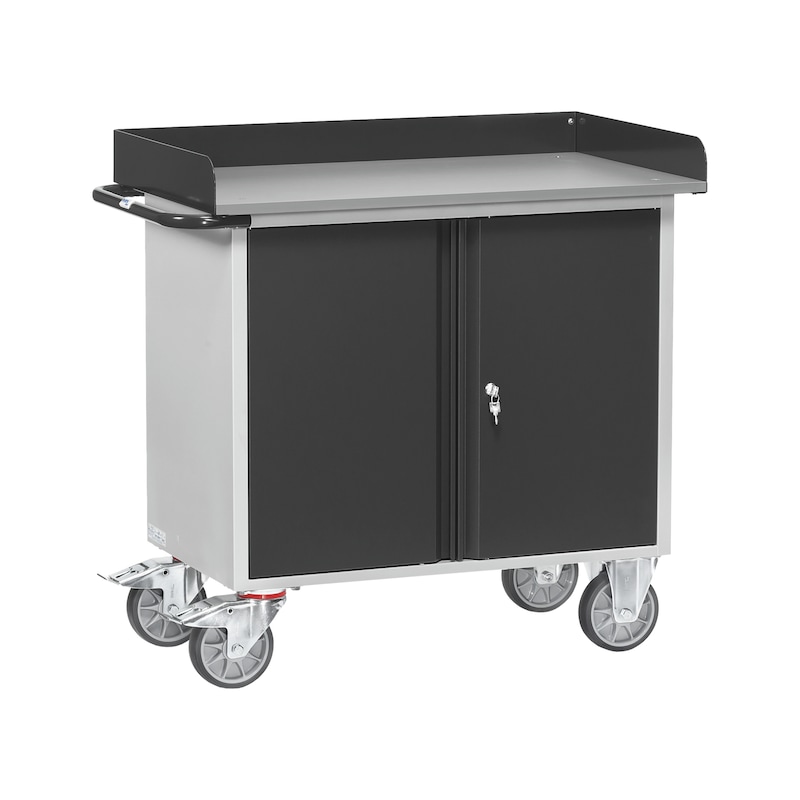 Assembly trolley with cabinet substructure | HAHN+KOLB