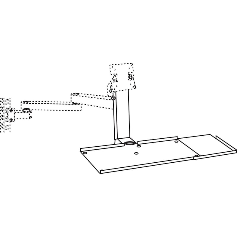 Swivel arms, support arms and brackets | HAHN+KOLB