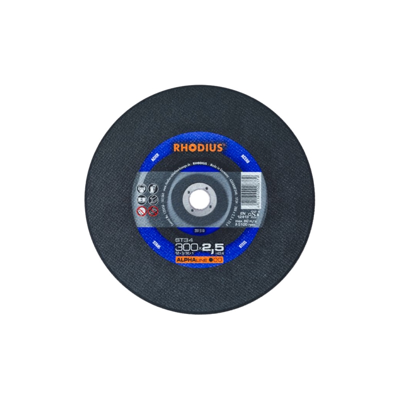 RHODIUS cutting disc for cut-off saw 350 x 2.5 x 25.4 mm