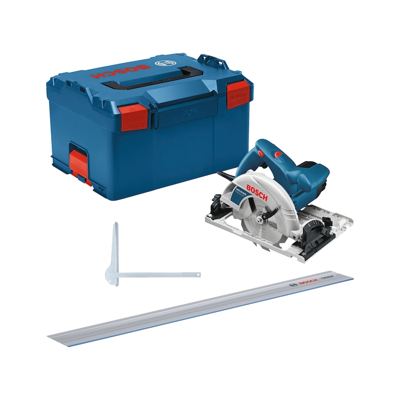 BOSCH Scie circulaire portative GKS 55 GCE et FSN 1400 Professional