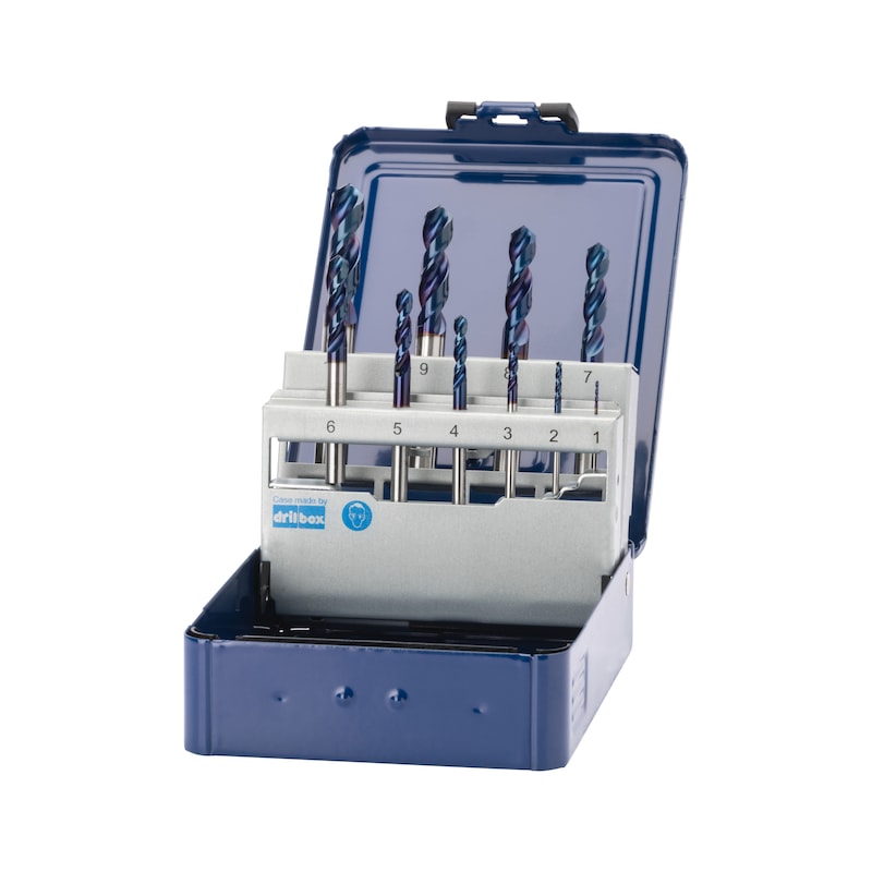 Buy ATORN Twist drill bit set in box type U4 HSSE TiNAlOX